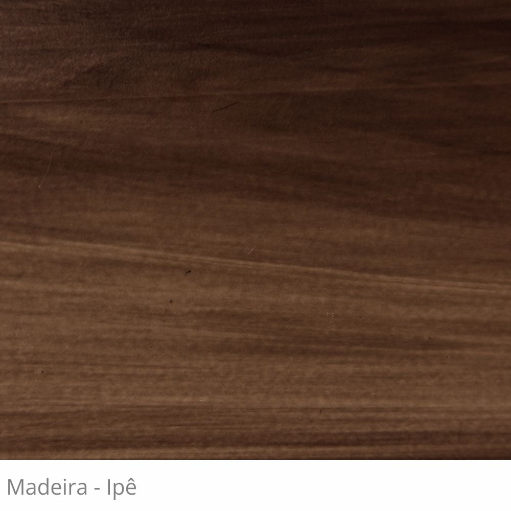 Persiana Horizontal PVC 50mm Madeira Ipê | PERSIANET